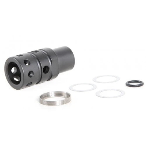 SAA LE COMPENSATOR FLASH HIDER 14MM – Tact Gearz Airsoft Inc.