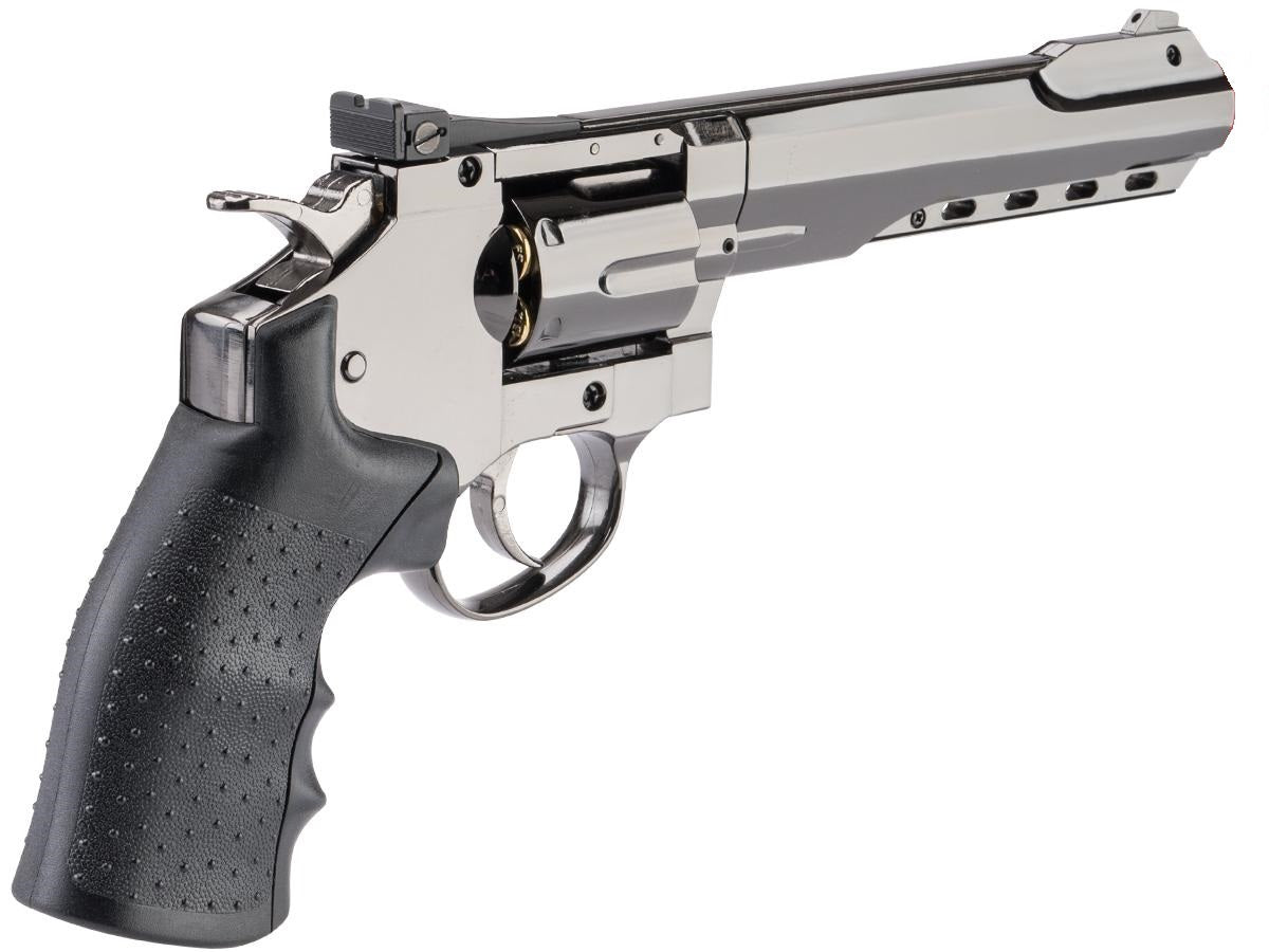 MAGNUM REVOLVER (LENGTH: 6" / POLISHED) – Tact Gearz Airsoft Inc.