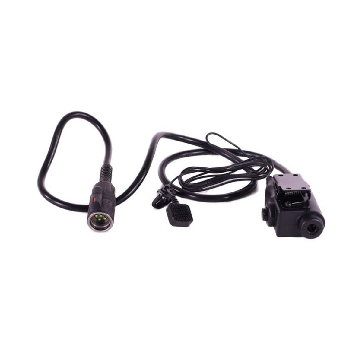 M52 MILITARY PTT (PUSH-TO-TALK) CABLE w/M50 WIRED REMOTE ACCESSORY ...