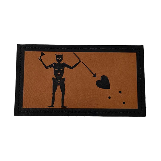 'LEATHER' BLACKBEARD FLAG PATCH – Tact Gearz Airsoft Inc.