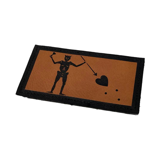 'LEATHER' BLACKBEARD FLAG PATCH – Tact Gearz Airsoft Inc.