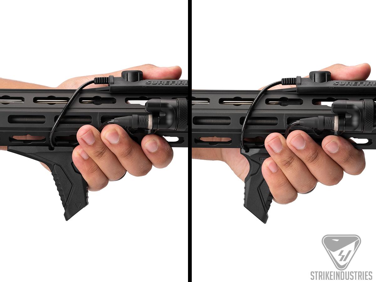 LINK ANGLED HANDSTOP WITH CABLE MANAGEMENT SYSTEM – Tact Gearz Airsoft Inc.
